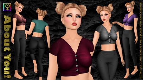 Second Life Marketplace - About You! Top Ivanna